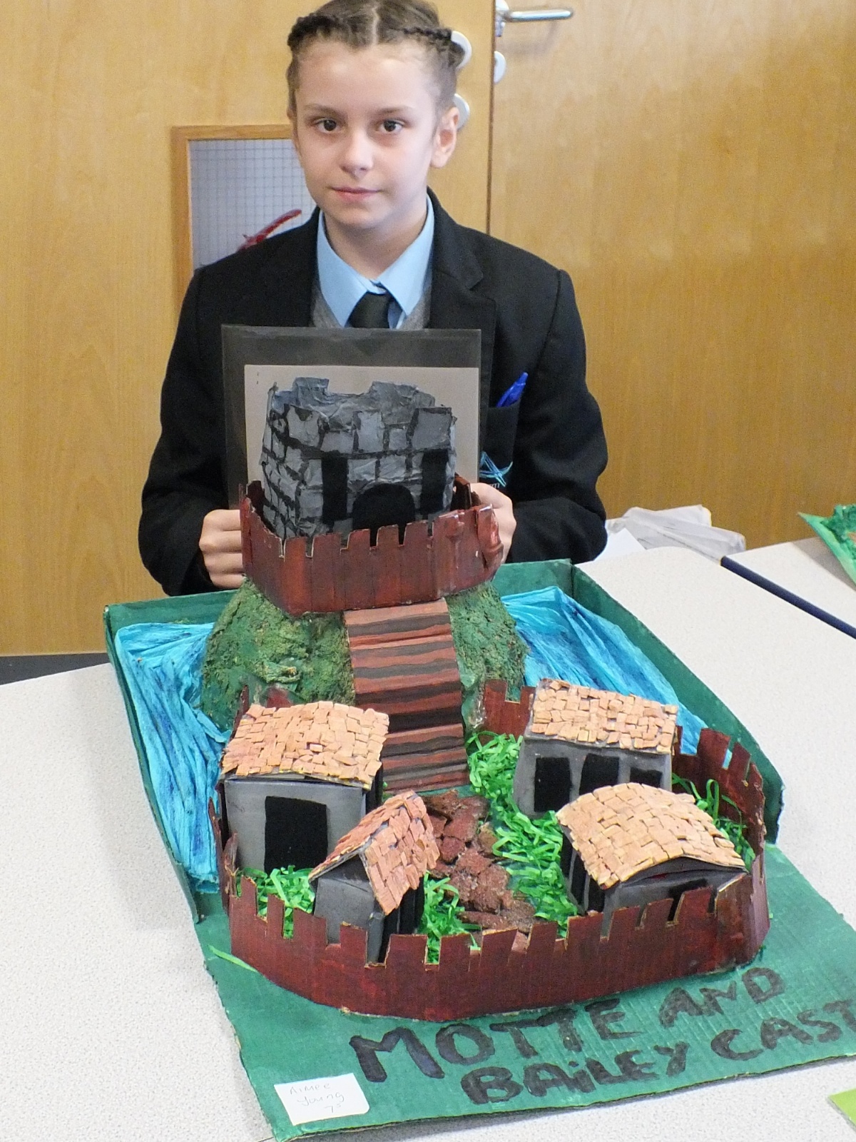 Altrincham College Year 7 Castle Building Project