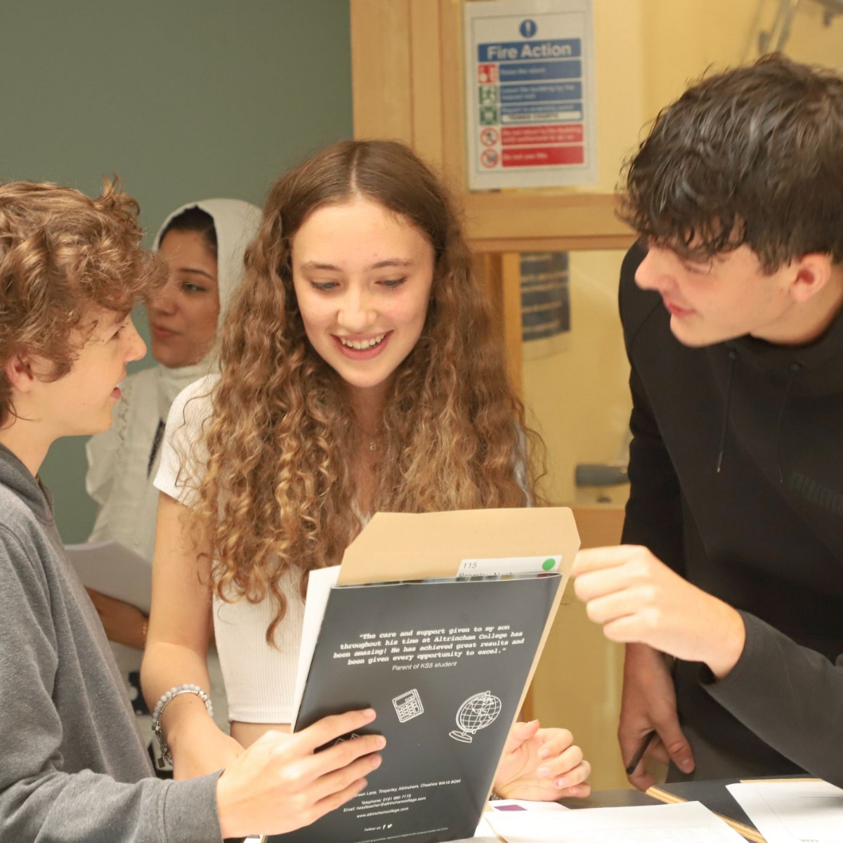 Altrincham College - GCSE Results Day 2022